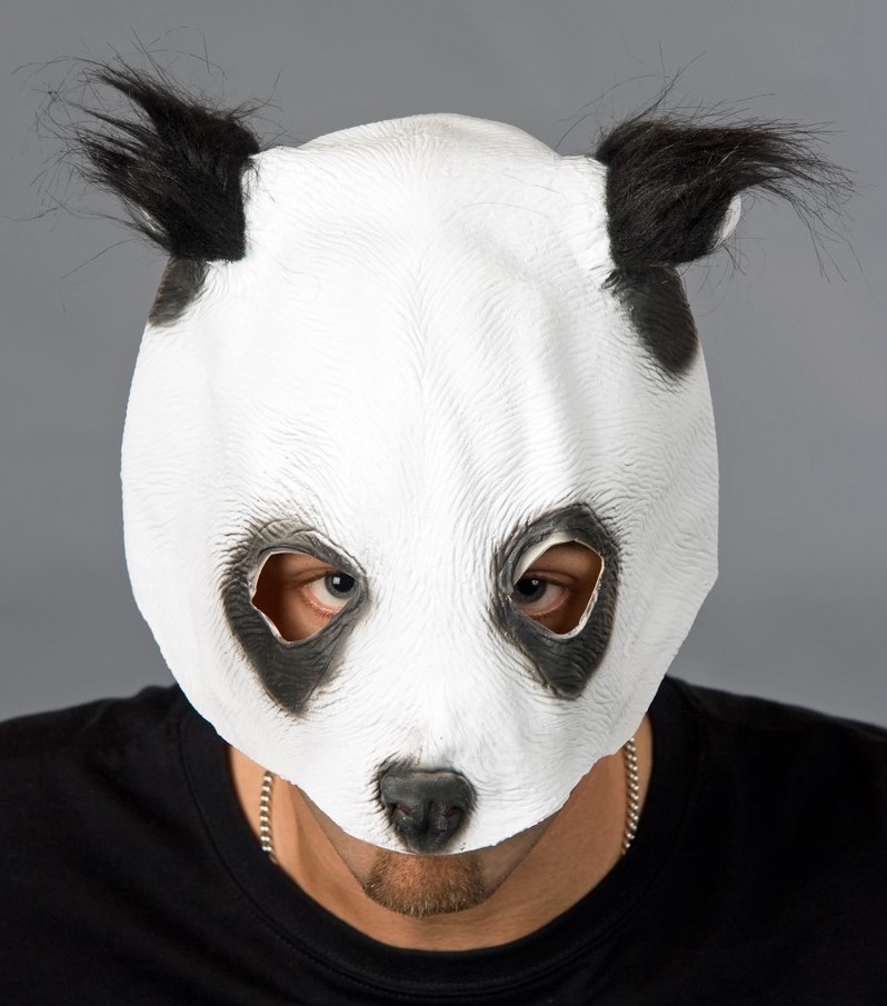 Masken /Panda Maske, Latex | CH-Onlineshop kaufen bei pekabo