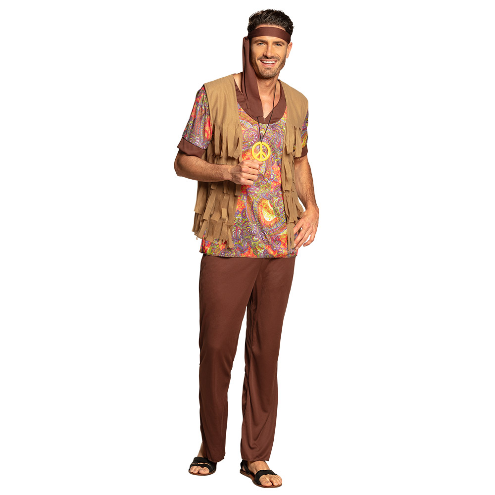 Flower Power Hippie Men's Costume:colorful | CH onlineshop buy at pekabo