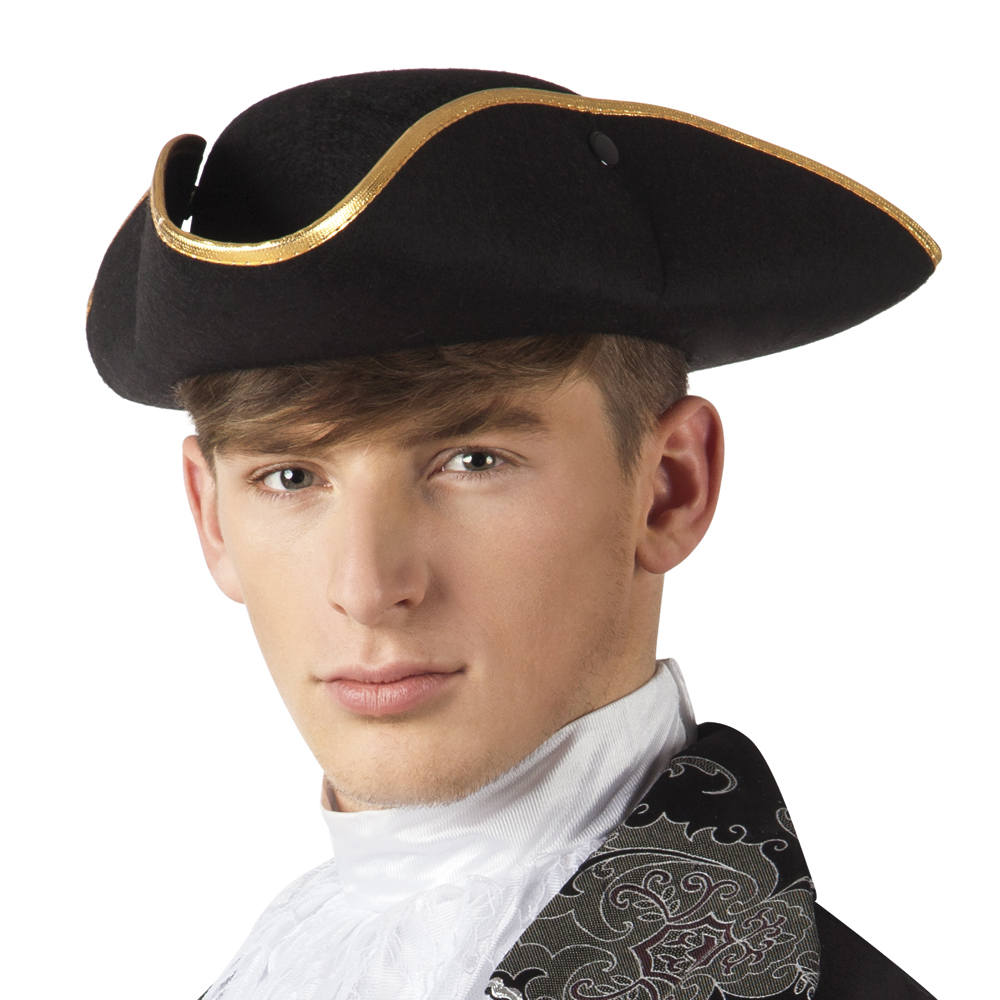 Hüte / Mützen /Dreispitz Hut Admiral Henry:schwarz | CH-Onlineshop ...
