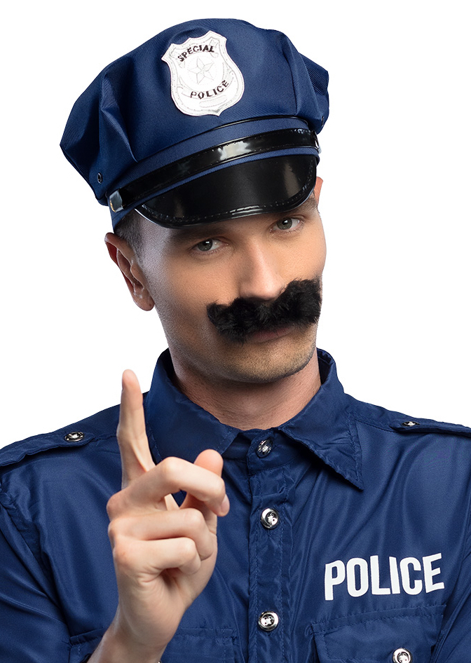 Moustache Police:black | pekabo.ch