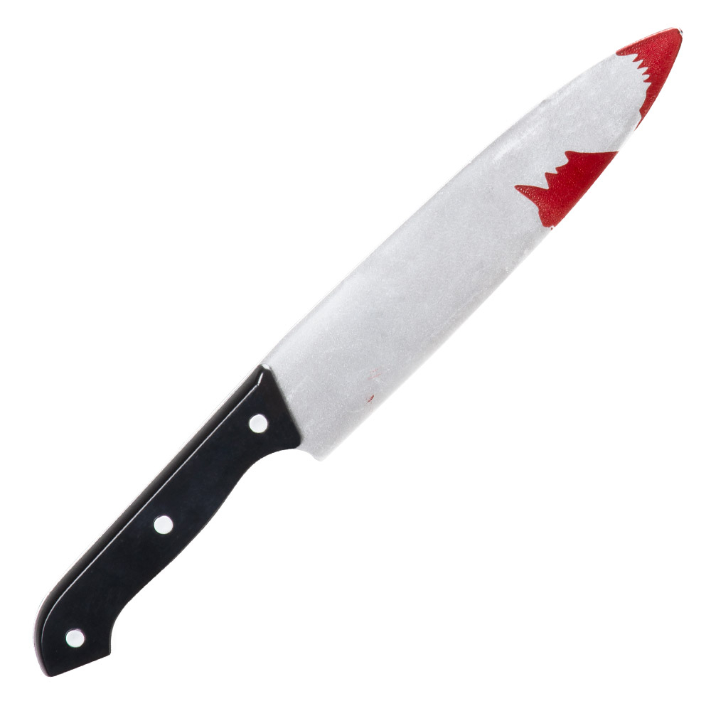 Horror knife with blood stains:30 cm | pekabo.ch
