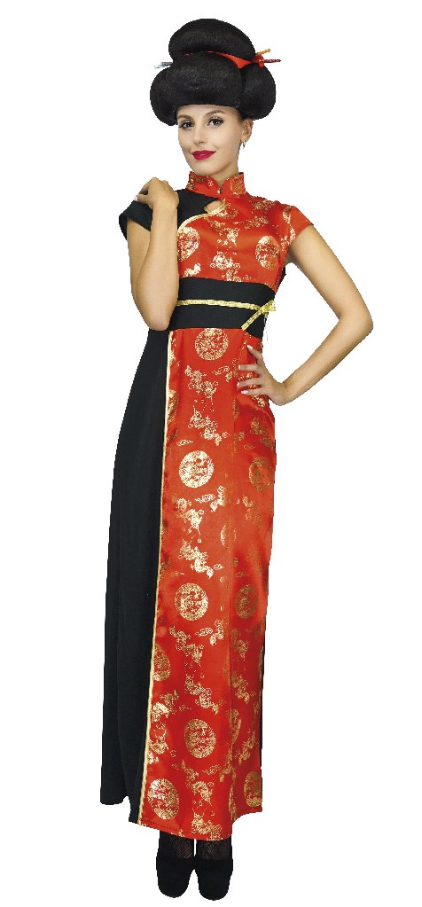 Kostüme/Kostüm Chinesin:rot | CH-Onlineshop kaufen bei pekabo