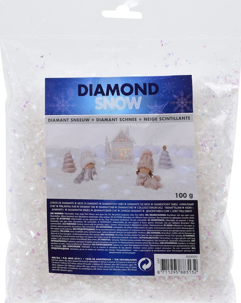 Christmas / Santa Claus/Decorative snow Diamond Snow in a bag:100g | CH ...