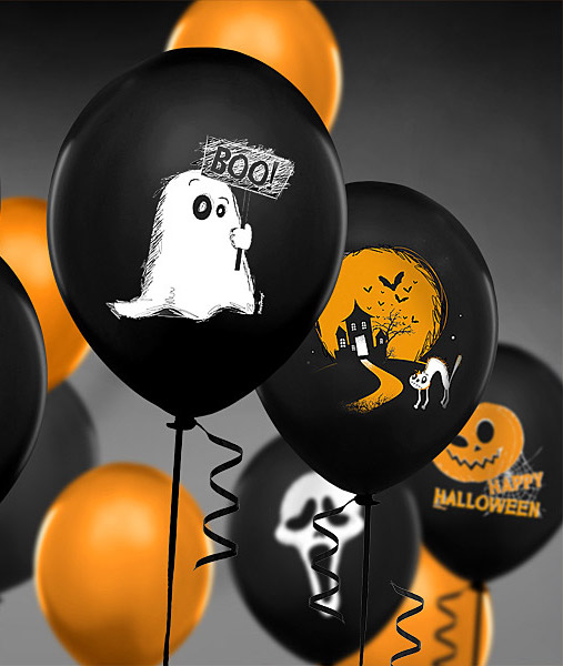 Halloween decorations/Ghost Balloons:50 Item, 30 cm | CH onlineshop buy ...