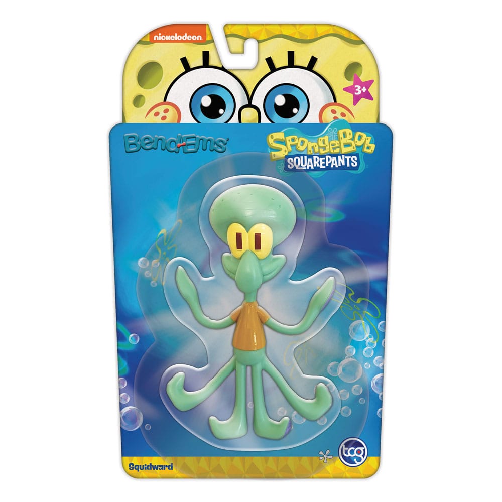 Figuren/SpongeBob Schwammkopf Bend-Ems Actionfigur Thaddäus:15 cm | CH ...