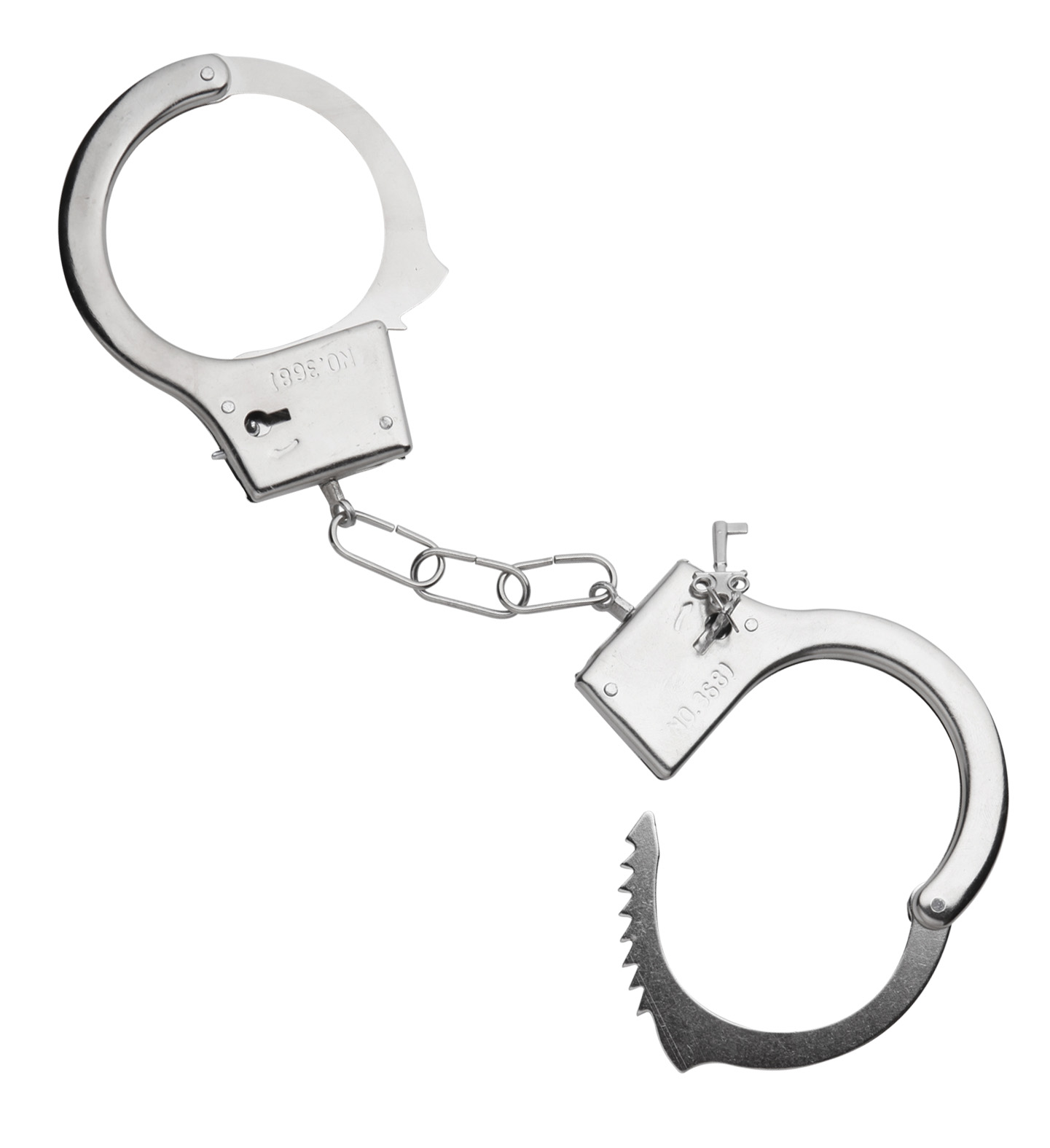 Zubehör /Polizei Handschellen aus Metall: Police Handcuffs:silber | CH ...
