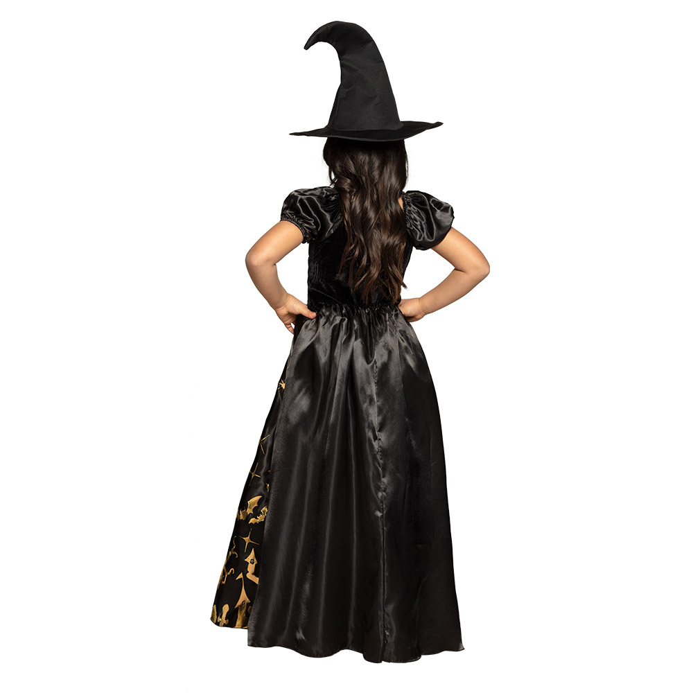 Kostüme/Kinderkostüm Spooky Hexe mit Hut:schwarz | CH-Onlineshop kaufen ...