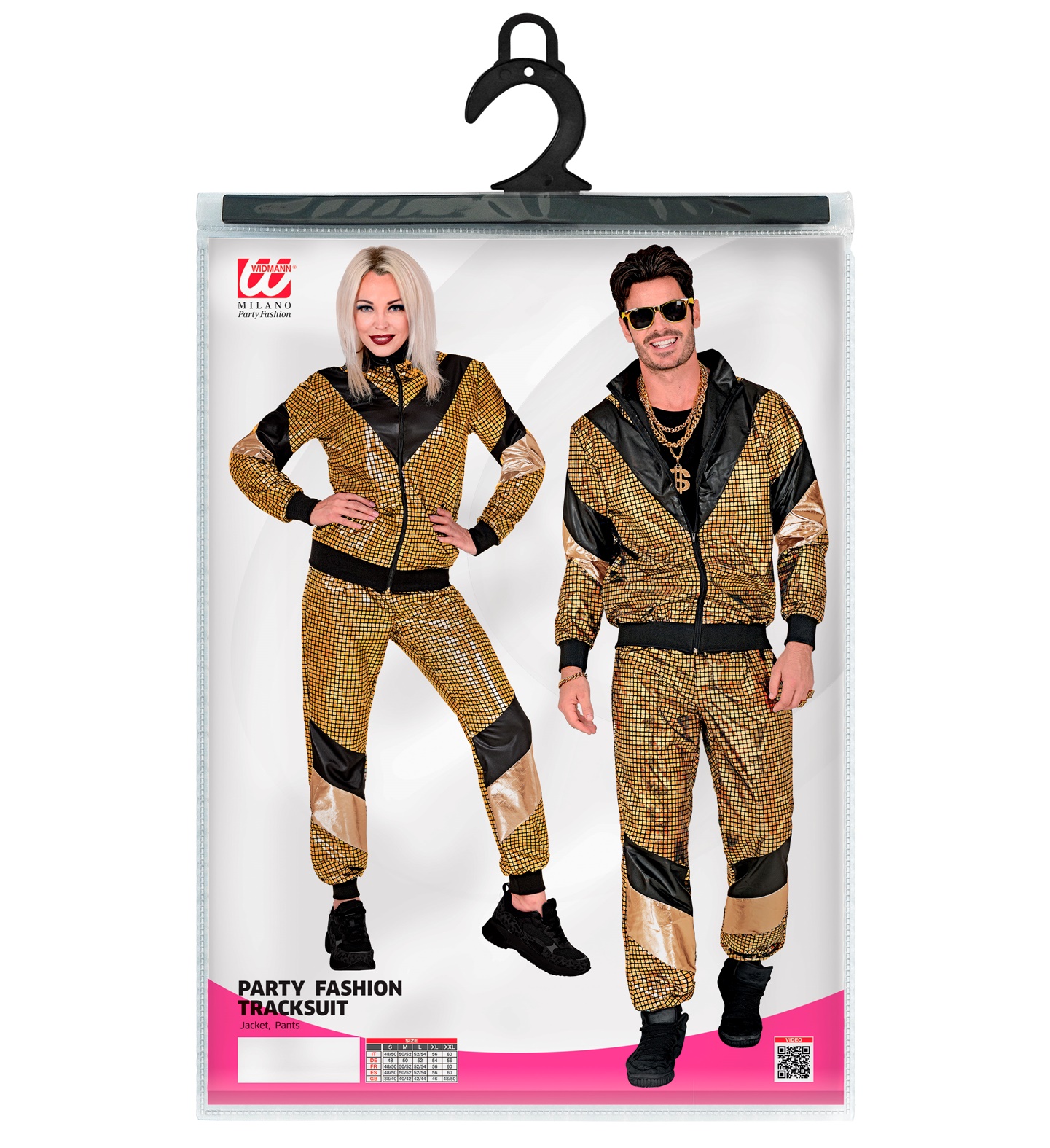 Kostüme/80er Jahre Trainingsanzug unisex: Oberteil und Hose:gold | CH ...