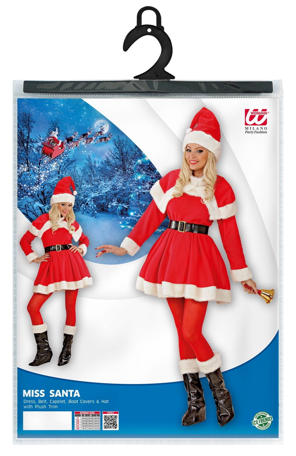 Weihnachten/Samichlaus/Kostüm Miss Santa:rot | CH-Onlineshop kaufen bei ...