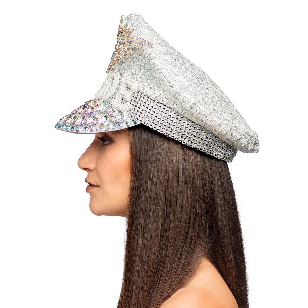 Zubehör /Mütze Bride sparkle:silber | CH-Onlineshop kaufen bei pekabo